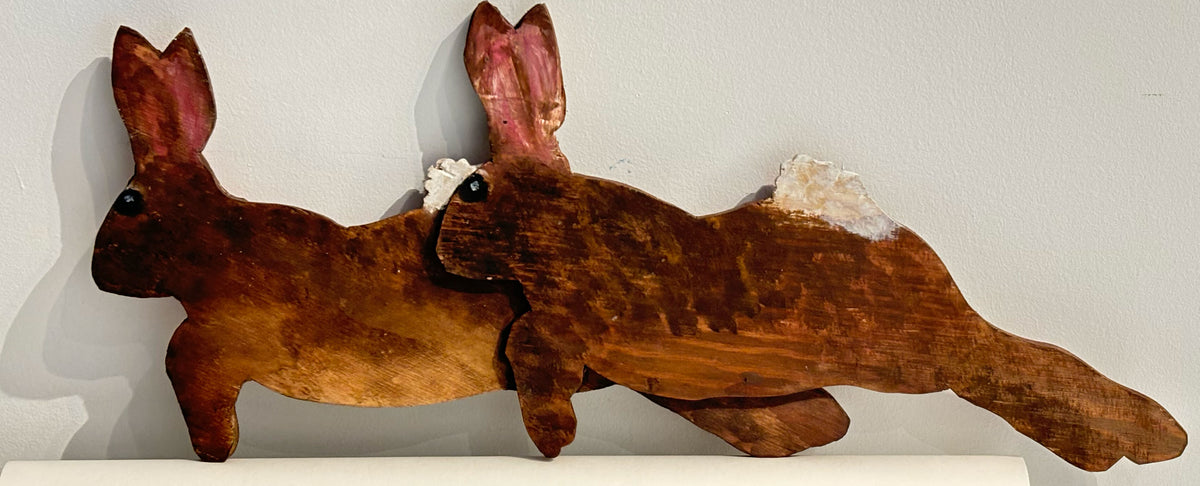 Russell Yuristy "Leaping Cottontails # 2" – Cube Projects