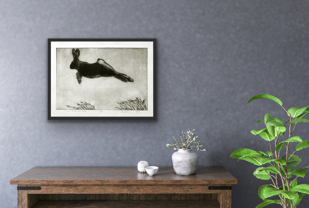 Leaping Cottontail (black) – Cube Projects